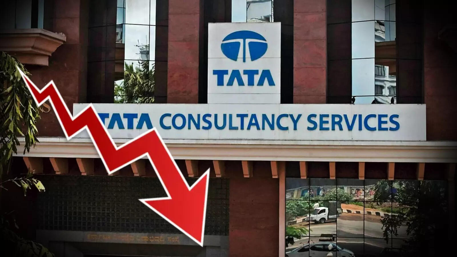TCS shares crash 8%, log worst single-day fall since historic COVID ...