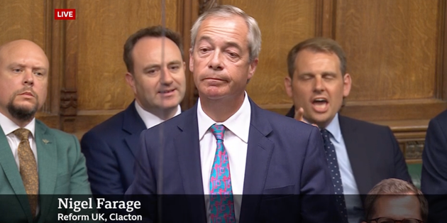 'Condemn it': Farage ignores MPs' calls to criticise violence at Henry ...