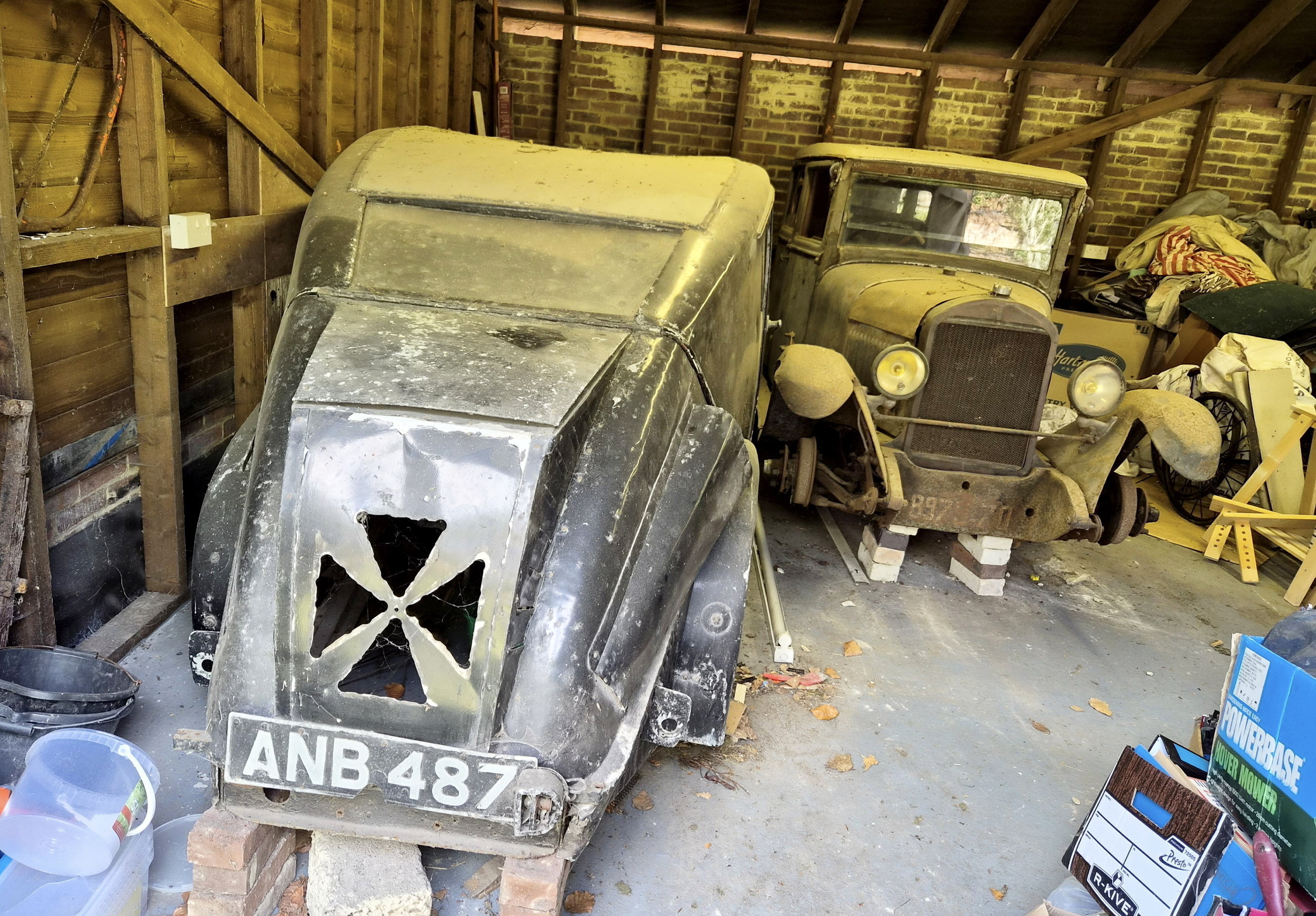 Seven rare pre-war cars found in dusty barn sell for £110,000