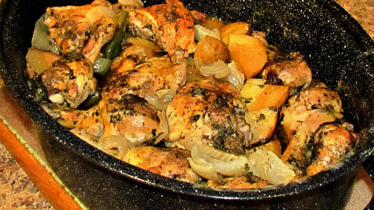This is an incredible one-pan chicken dinner - Pan-roasted chicken and ...