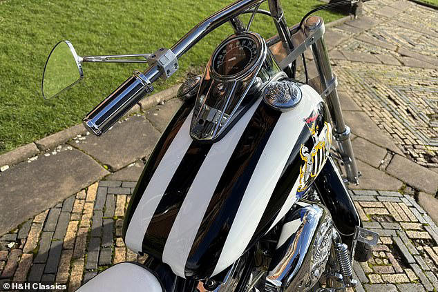 Kevin Keegan's one-off Harley-Davidson motorcycle to be auctioned after ...