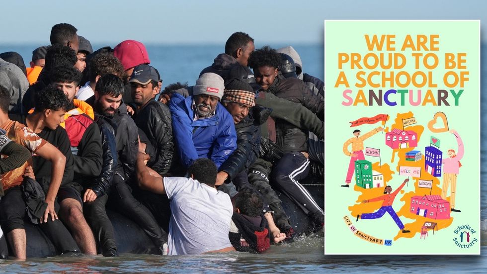 Children are being brainwashed into thinking illegal migration is ...