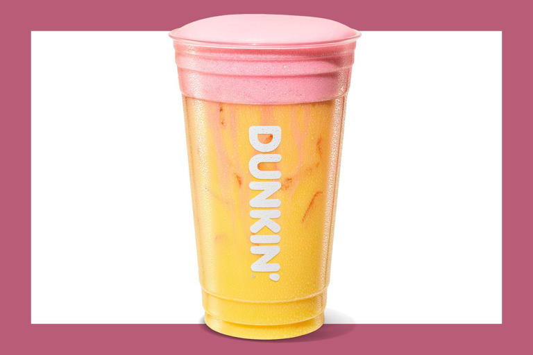 Dunkin’s new menu is going full pink in honor of this modern summer ...