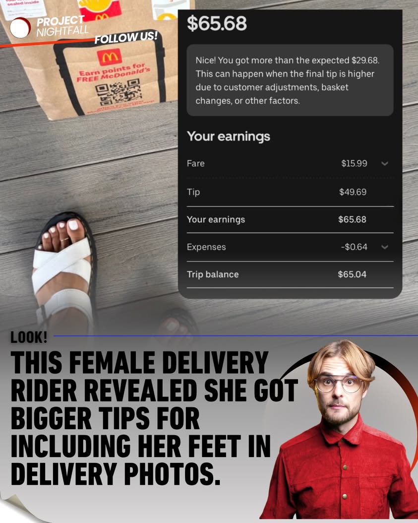 Uber Driver's Accidental "Feets" Photos Spark Viral Tipping Frenzy ...
