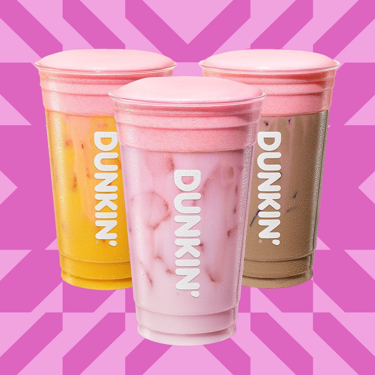 Dunkin’ just added Barbie pink strawberry cold foam to its summer menu