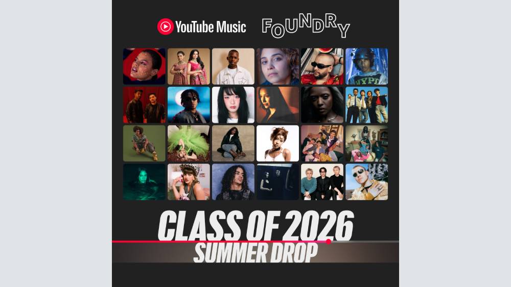 YouTube Music unveils 2026 Foundry Class: Julia Wolf, RaiNao, Kelela
