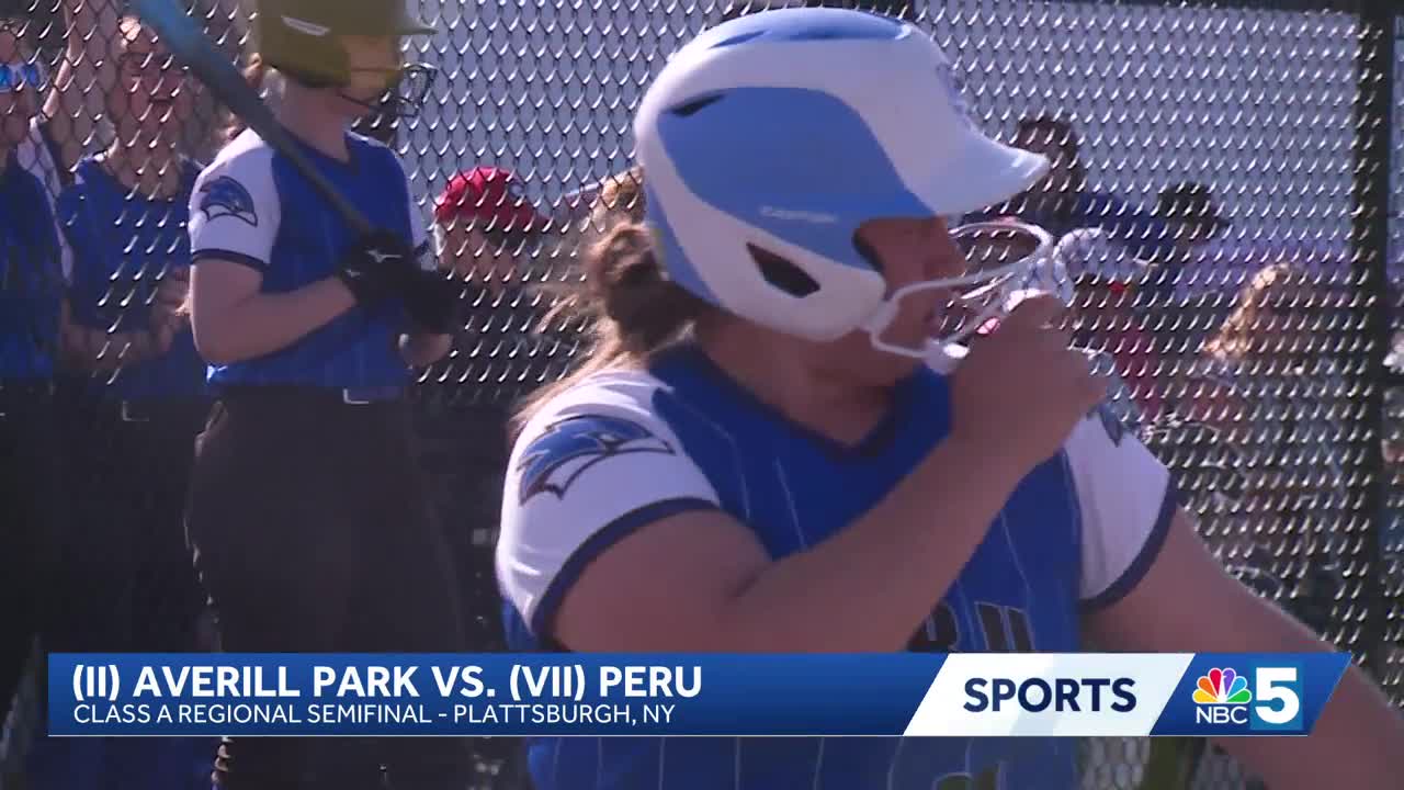 Peru high school softball eliminated by Averill Park in the Class A ...