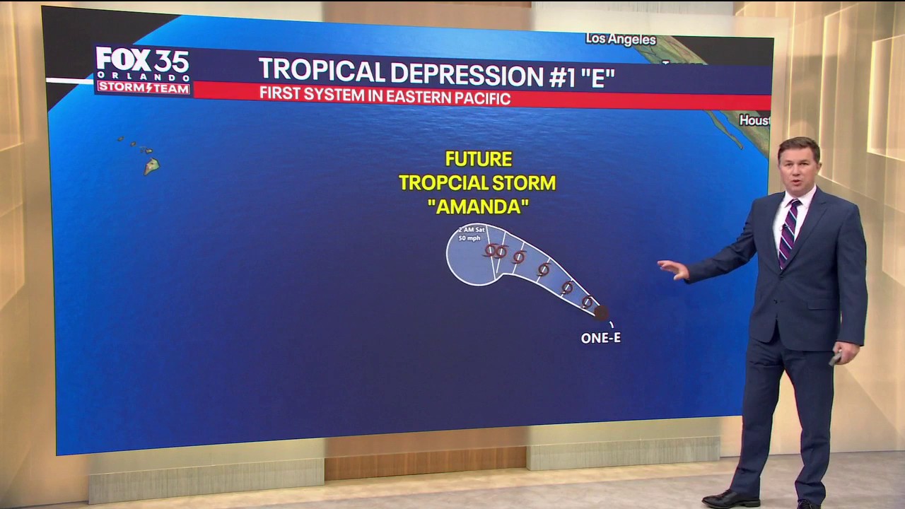 Tropics forecast: 1st tropical depression of the season