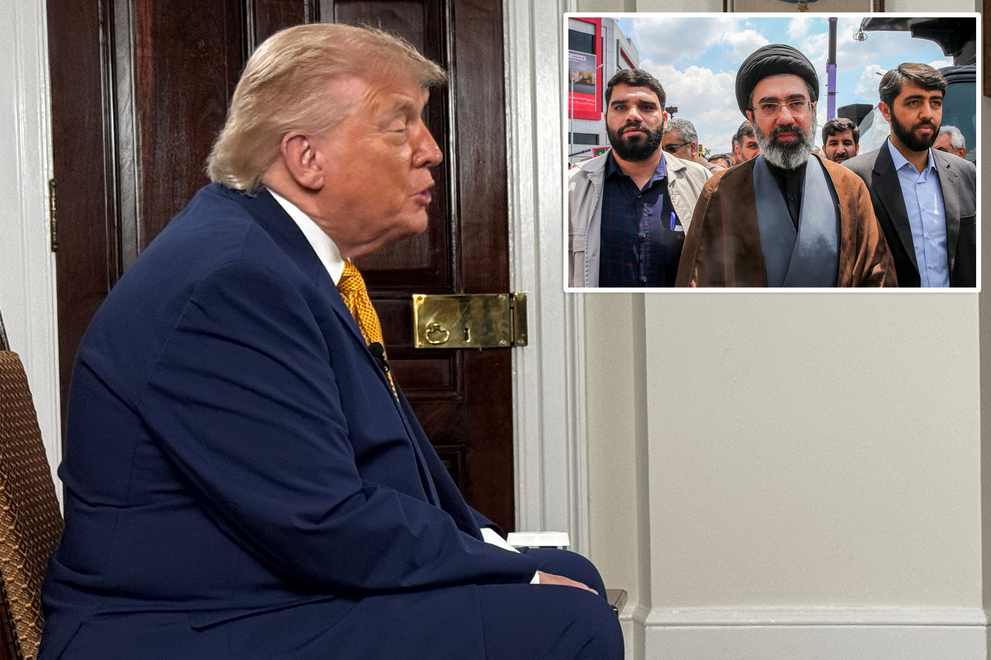 Trump predicts meeting with Iran’s probably gay Supreme Leader Mojtaba ...