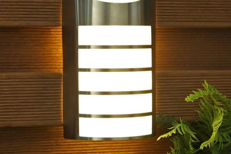 Home Bargains £4.47 stylish three pack of outdoor lights with no wiring ...