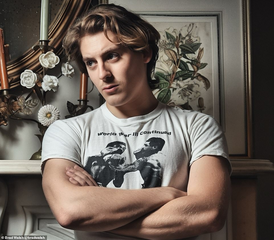 Sarah Jessica Parker's son James, 23, flexes in new modeling photos