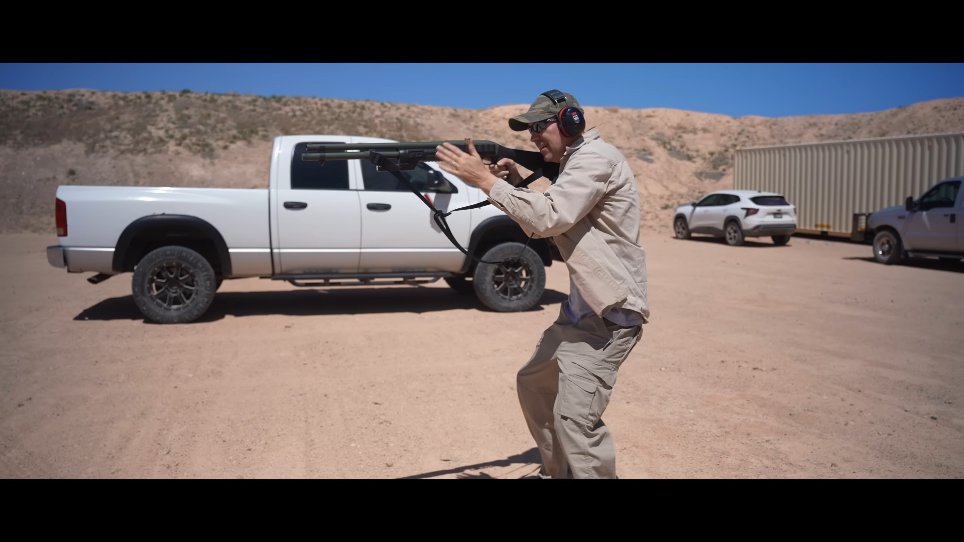 Running the FBI shotgun qualification to see who could pass it
