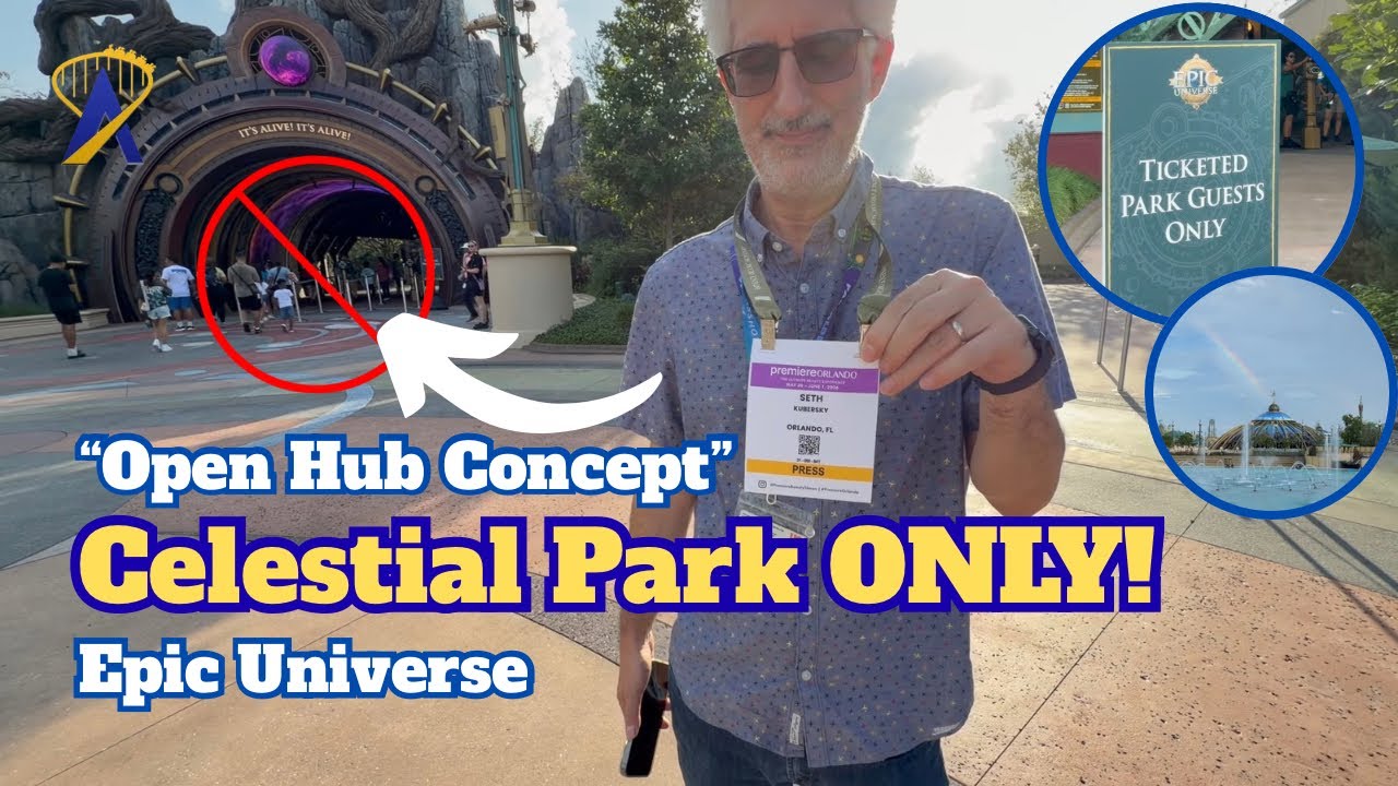 Epic Universe: Facial recognition for guests, Celestial Park open for ...