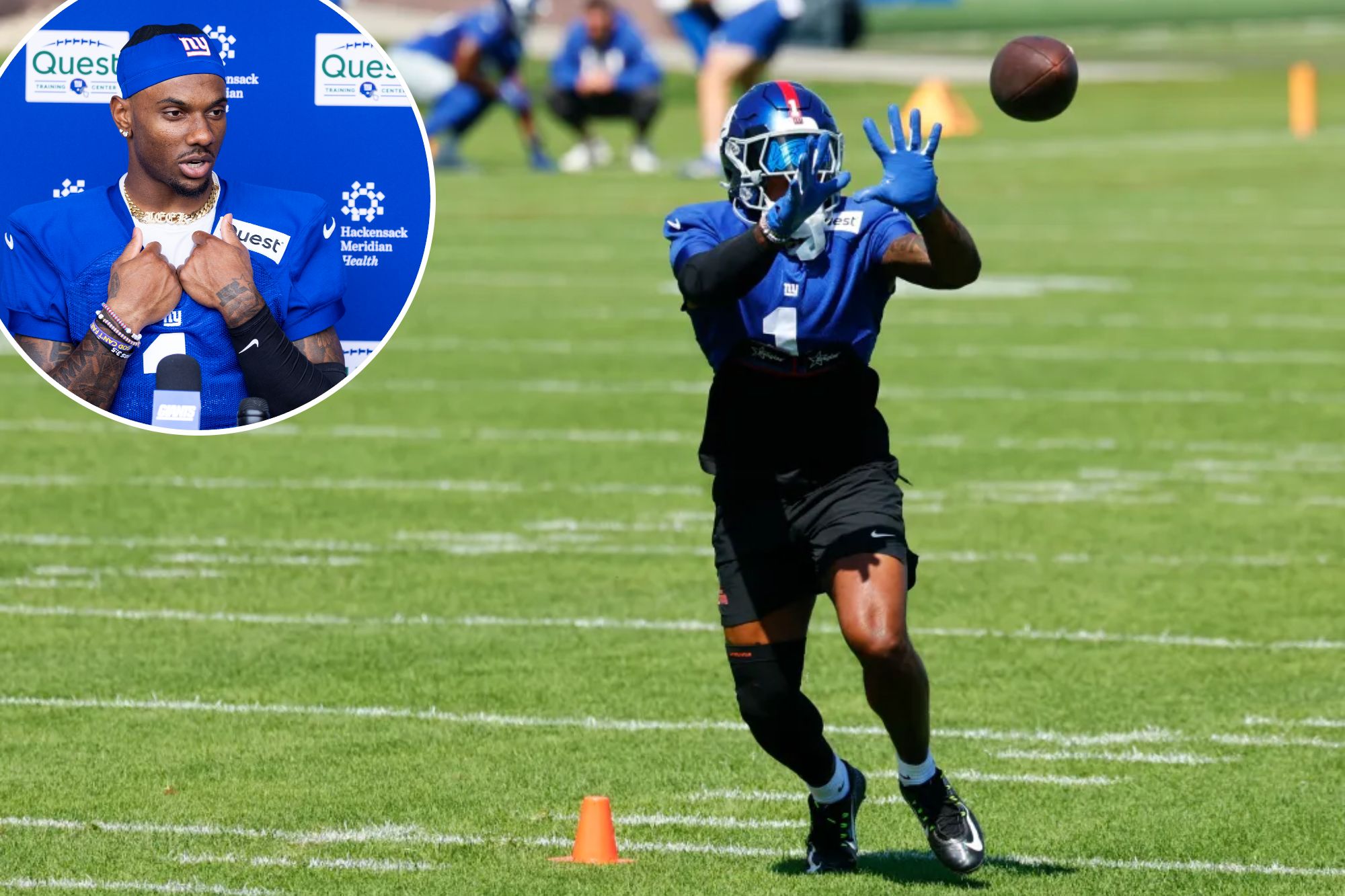 Giants star Malik Nabers stopped by police in apparent case of ...