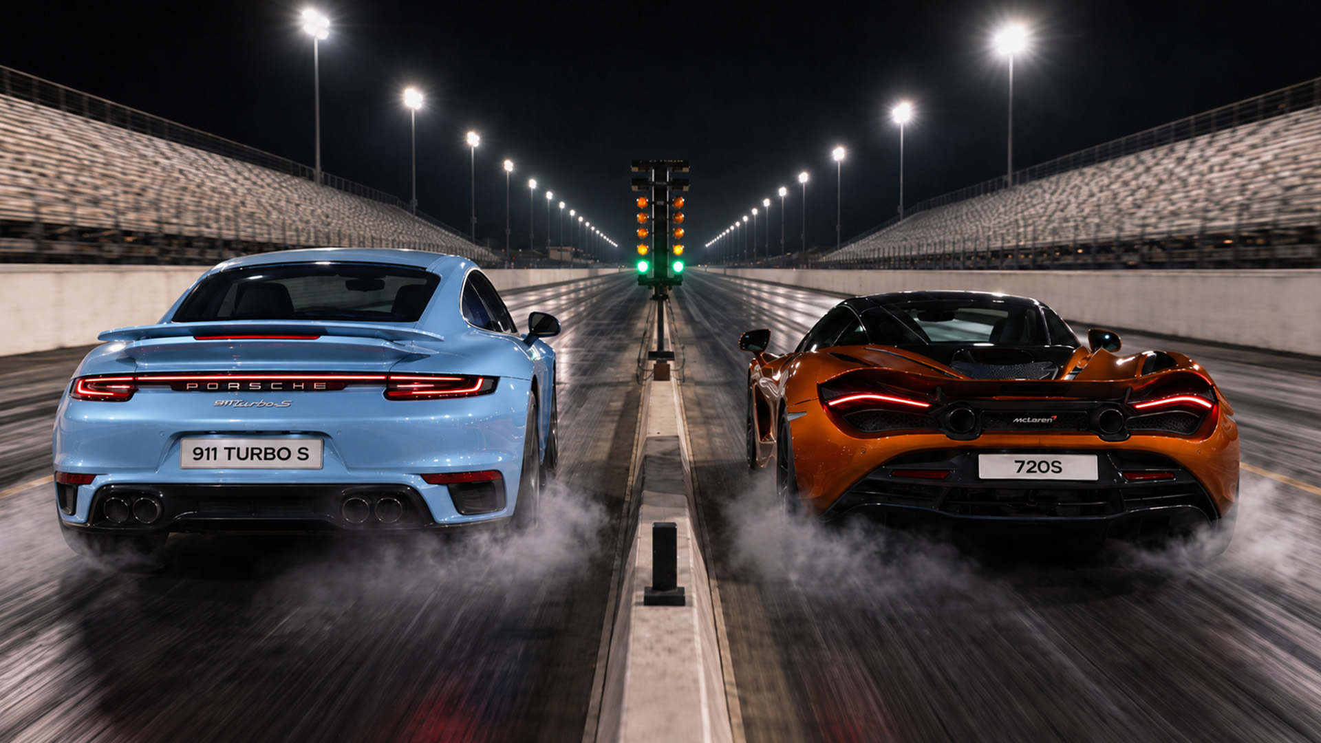 Is McLaren 720S faster than 675HP Porsche Turbo S