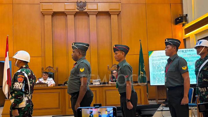 Hakim vonis prajurit TNI pembunuh pegawai BRI 13 tahun bui
