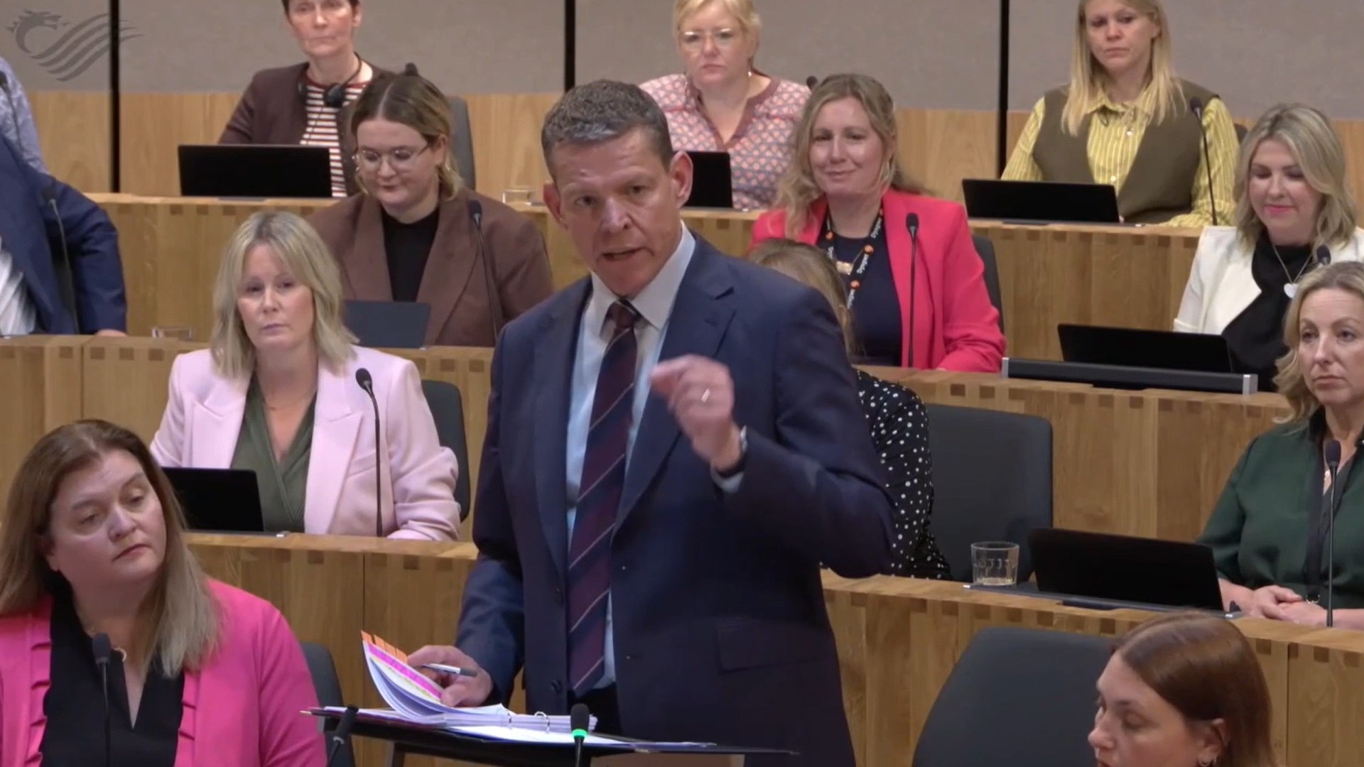Senedd update: Reform's Dan Thomas presses First Minister Rhun ap ...