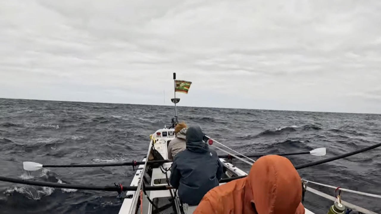 Wisconsin man rowing across Pacific Ocean with three friends in bid for ...
