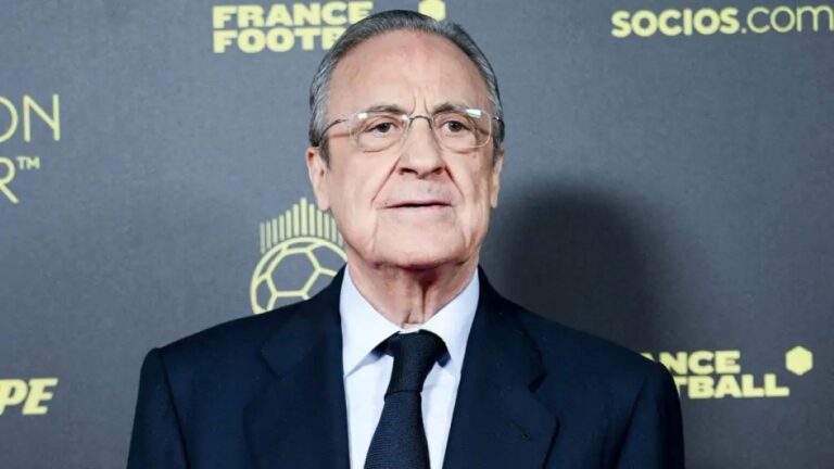 Real Madrid, show di Florentino Perez: annuncia l’acquisto di Dumfries ...