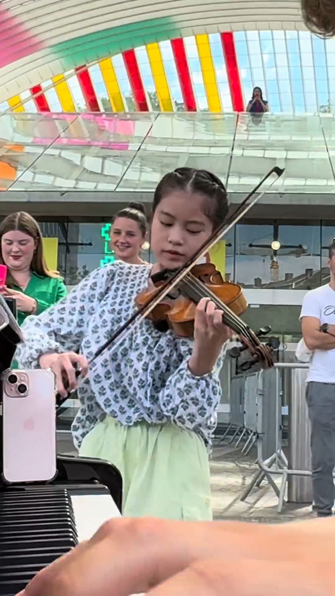 Have you heard a violin played like this before?