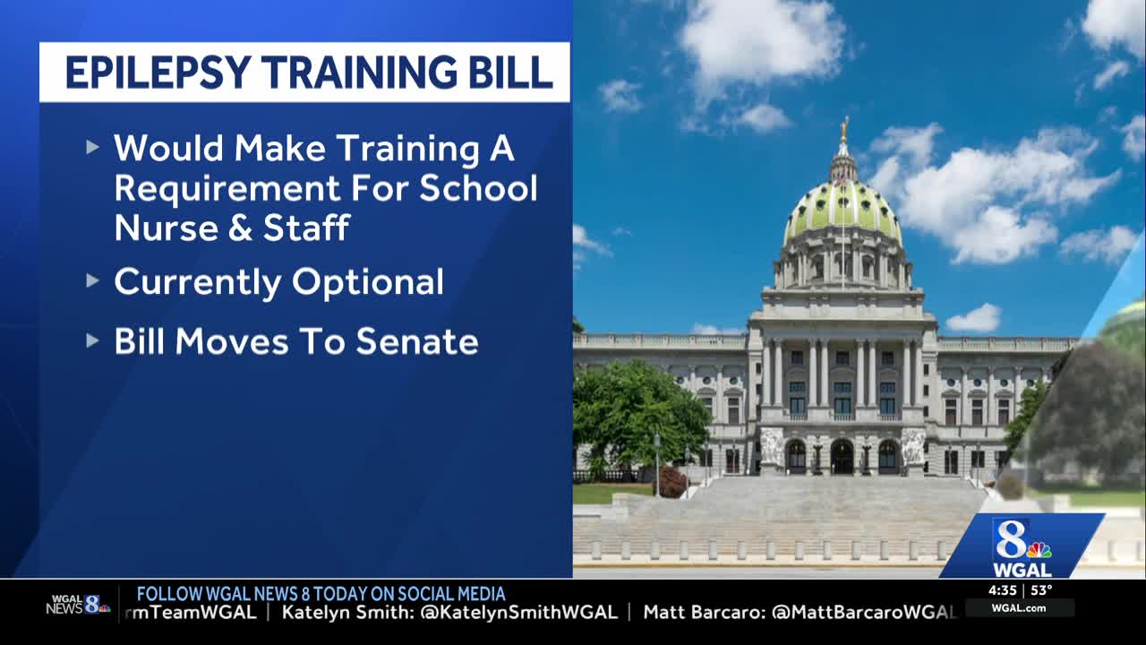 PA lawmakers approve bill that would require epilepsy training for ...