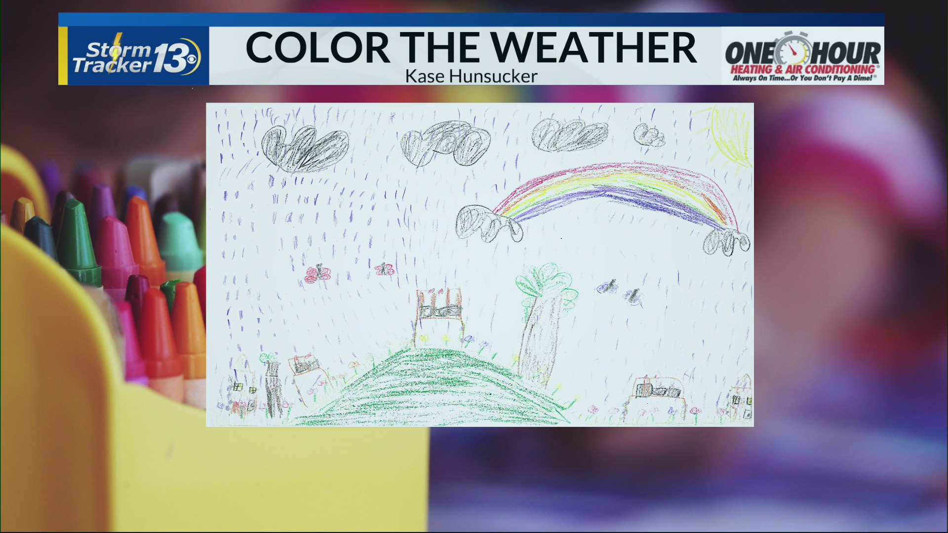 Color the weather: Kase Hunsucker