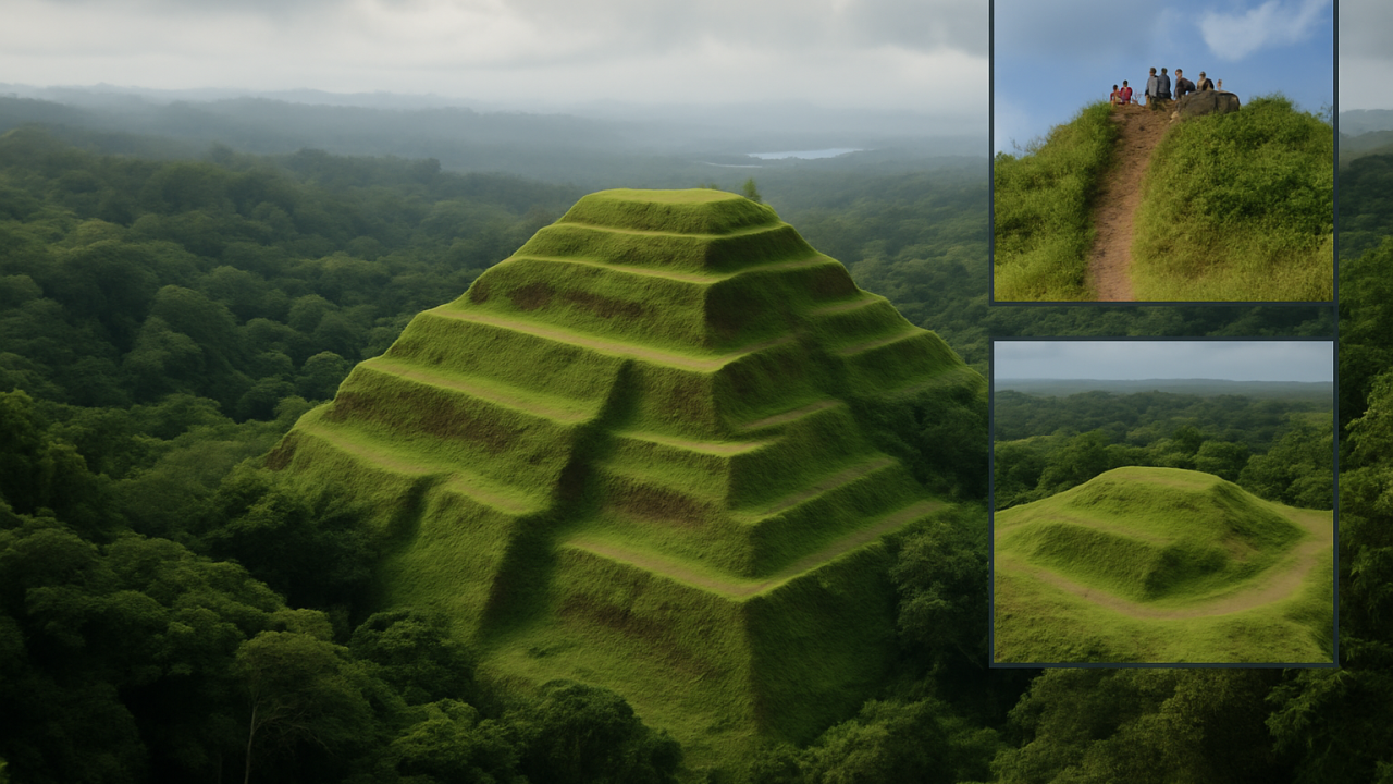 The mysterious green pyramids of Babeldaob, Palau