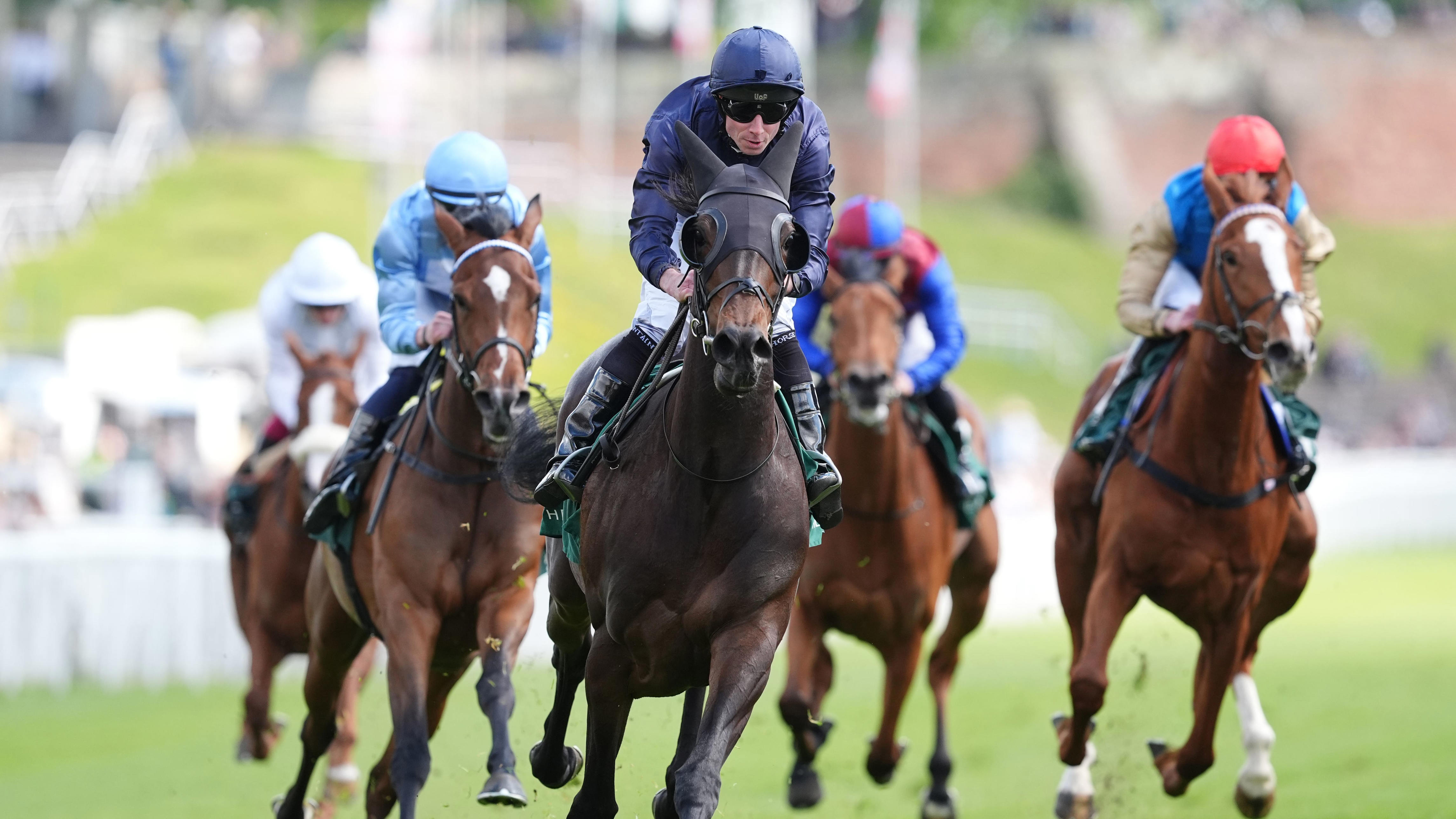 Amelia Earhart heads Oaks field as Precise is taken out
