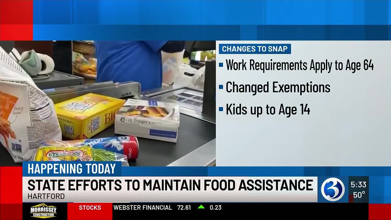 Gov. Lamont to announce plans to address food assistance cuts