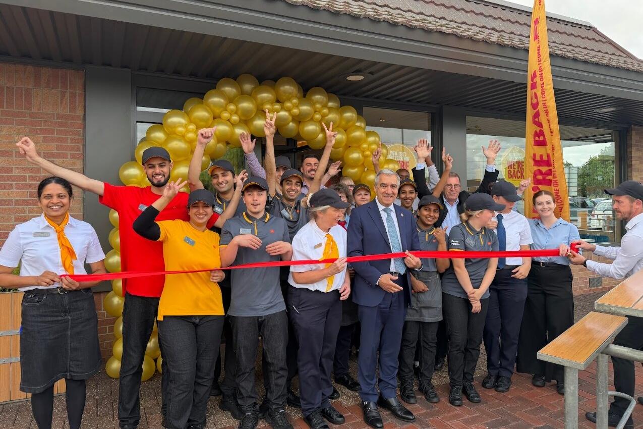 Leighton Buzzard McDonald's back open after refurbishment
