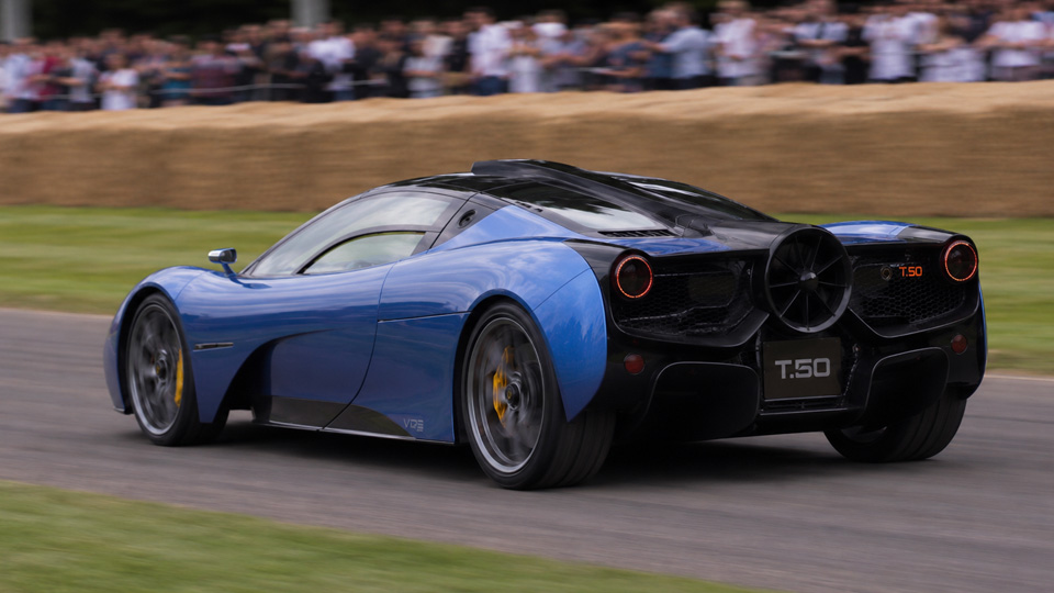 Gordon Murray T.50 V12 Engine Note 12,000 RPM Action
