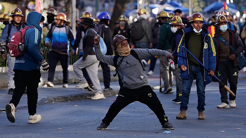 Bolivian ministers resign as weeks of protests against economic crisis ...