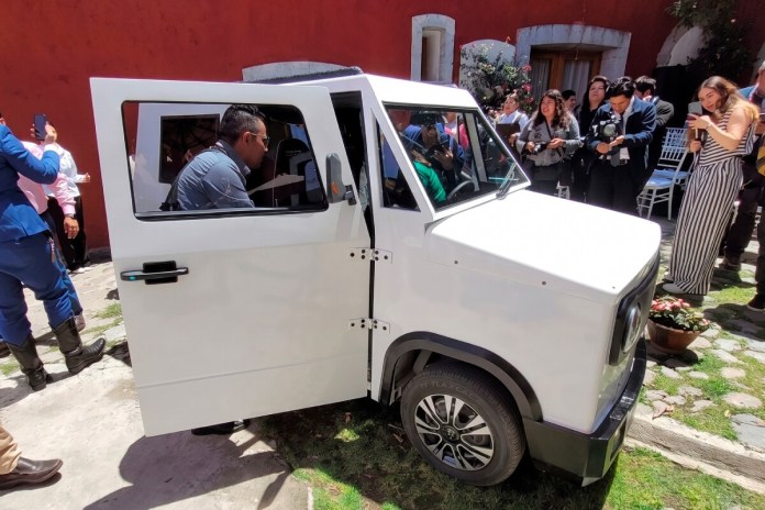 Así luce el TT01, el auto eléctrico hecho en Tlaxcala que es barato