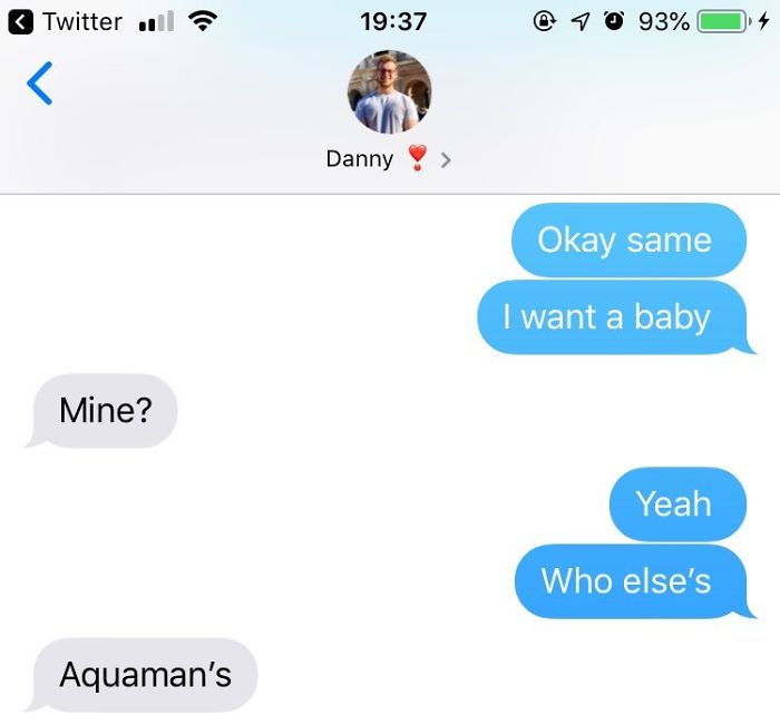35 texts from boyfriends replying to the “I want a baby” challenge