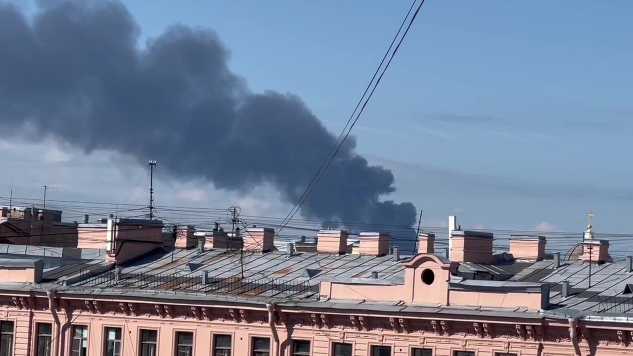 Ukraine drone attack hits St. Petersburg oil port ahead of Putin's event