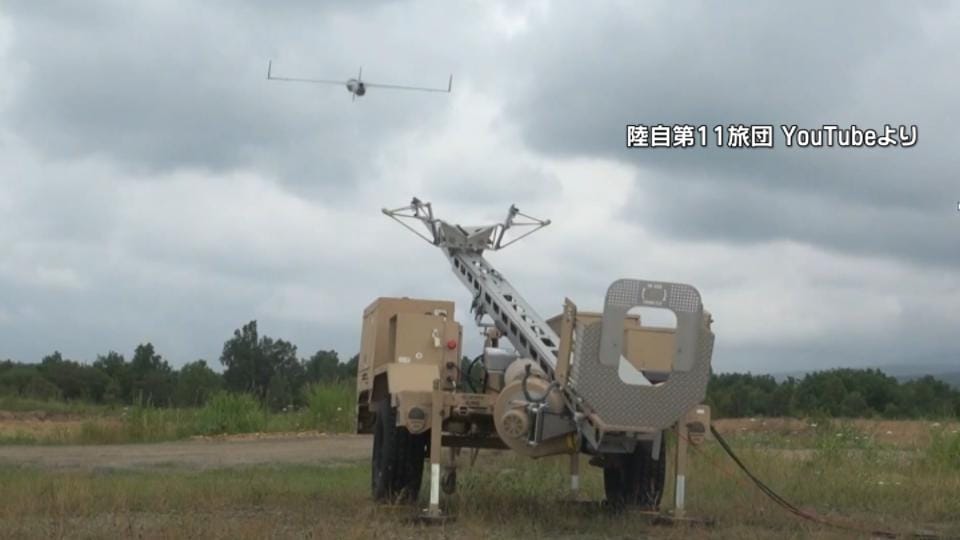 陸上自衛隊 無人偵察機訓練 中止に 本部町
