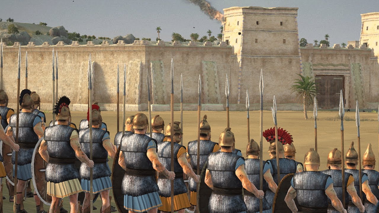 Brutal infantry struggle in siege battle
