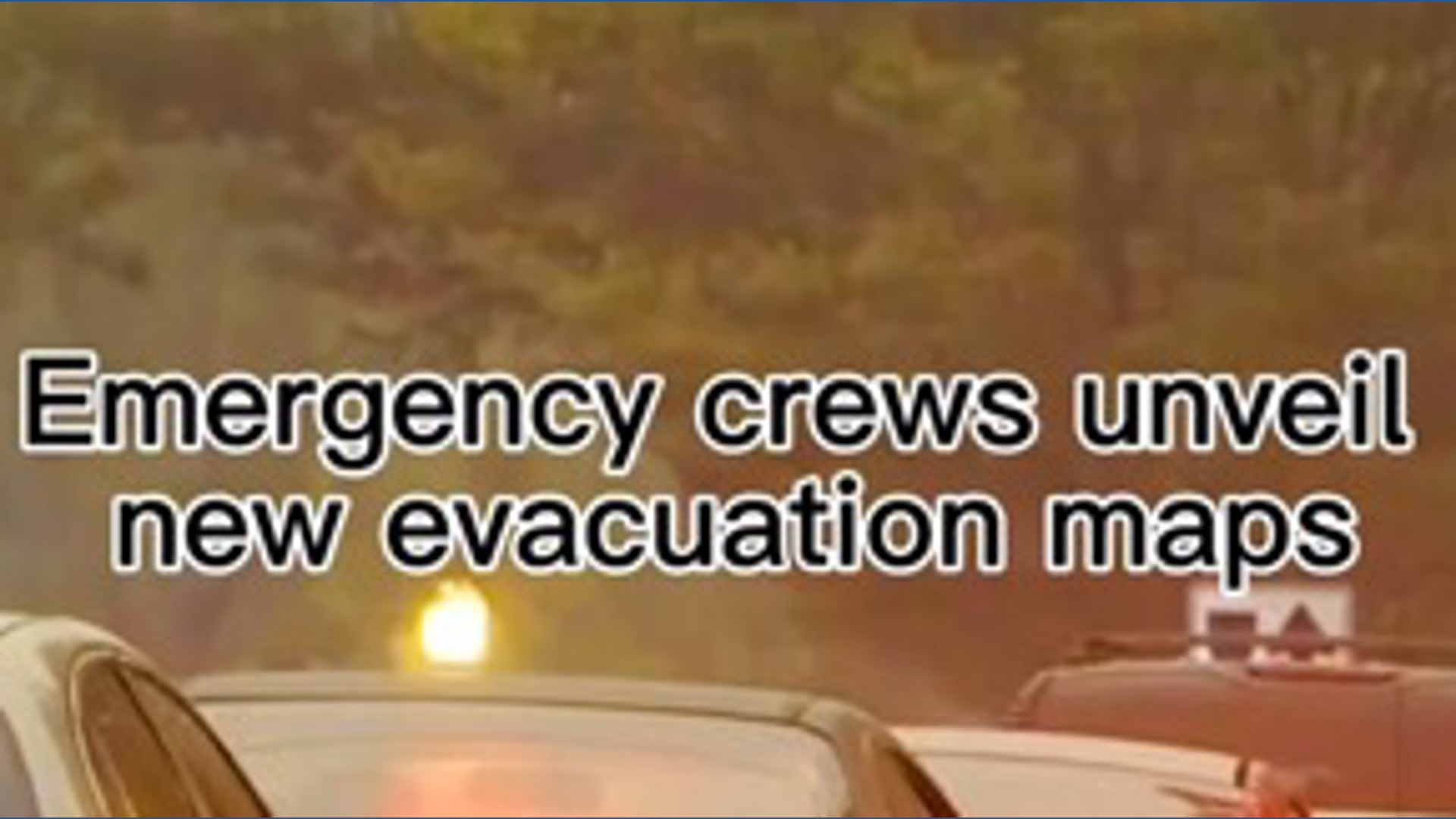 Emergency responders design better evacuation mapping to avoid back-ups