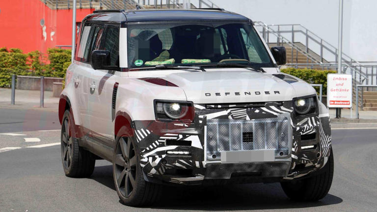 Land Rover Defender facelift keeps the iconic shape mostly untouched
