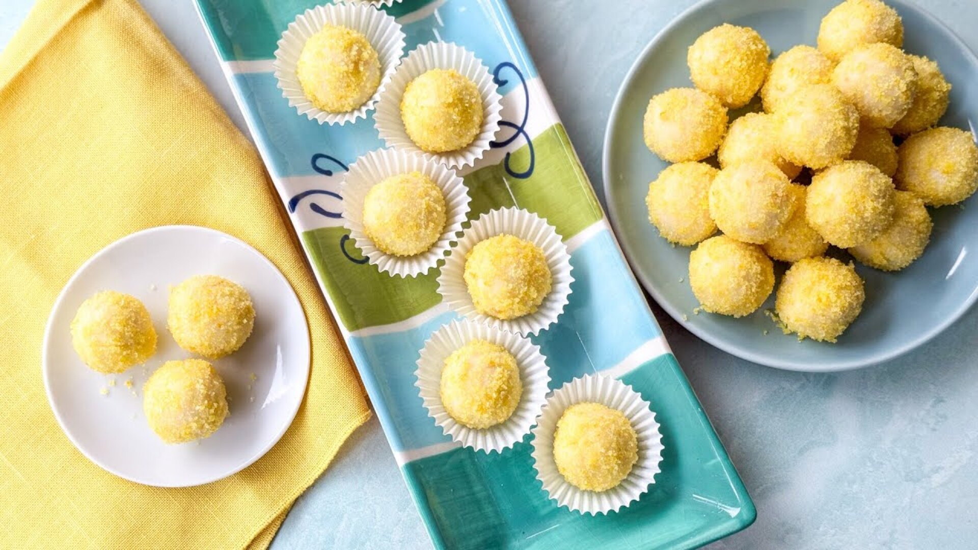 This lemon truffles recipe makes dessert sweet and simple