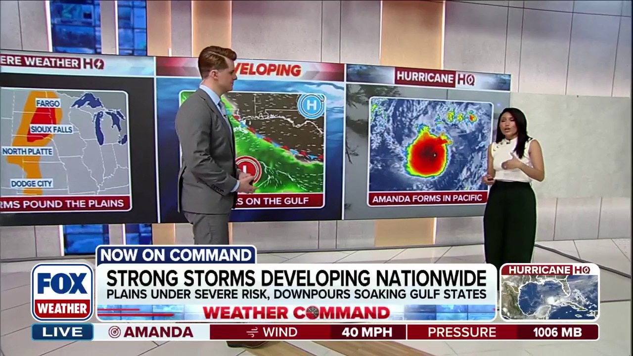 Tropical Storm Amanda forms in the Eastern Pacific, first named storm ...