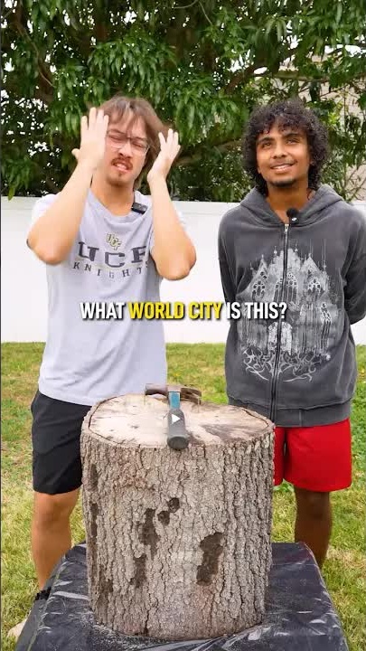 Guess the city puzzle challenge!
