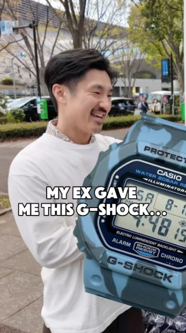 G-Shock from an ex-girlfriend good taste