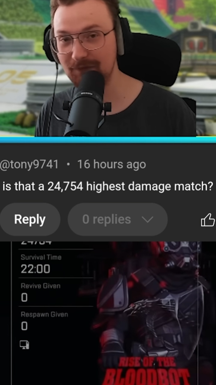 How one match in Apex Legends ended with 24,754 damage