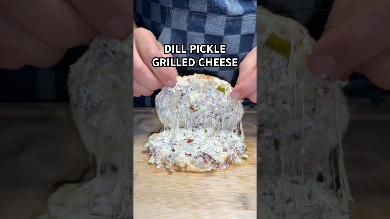 Best grilled cheese of all time? Maybe. If you love dill pickles try this.