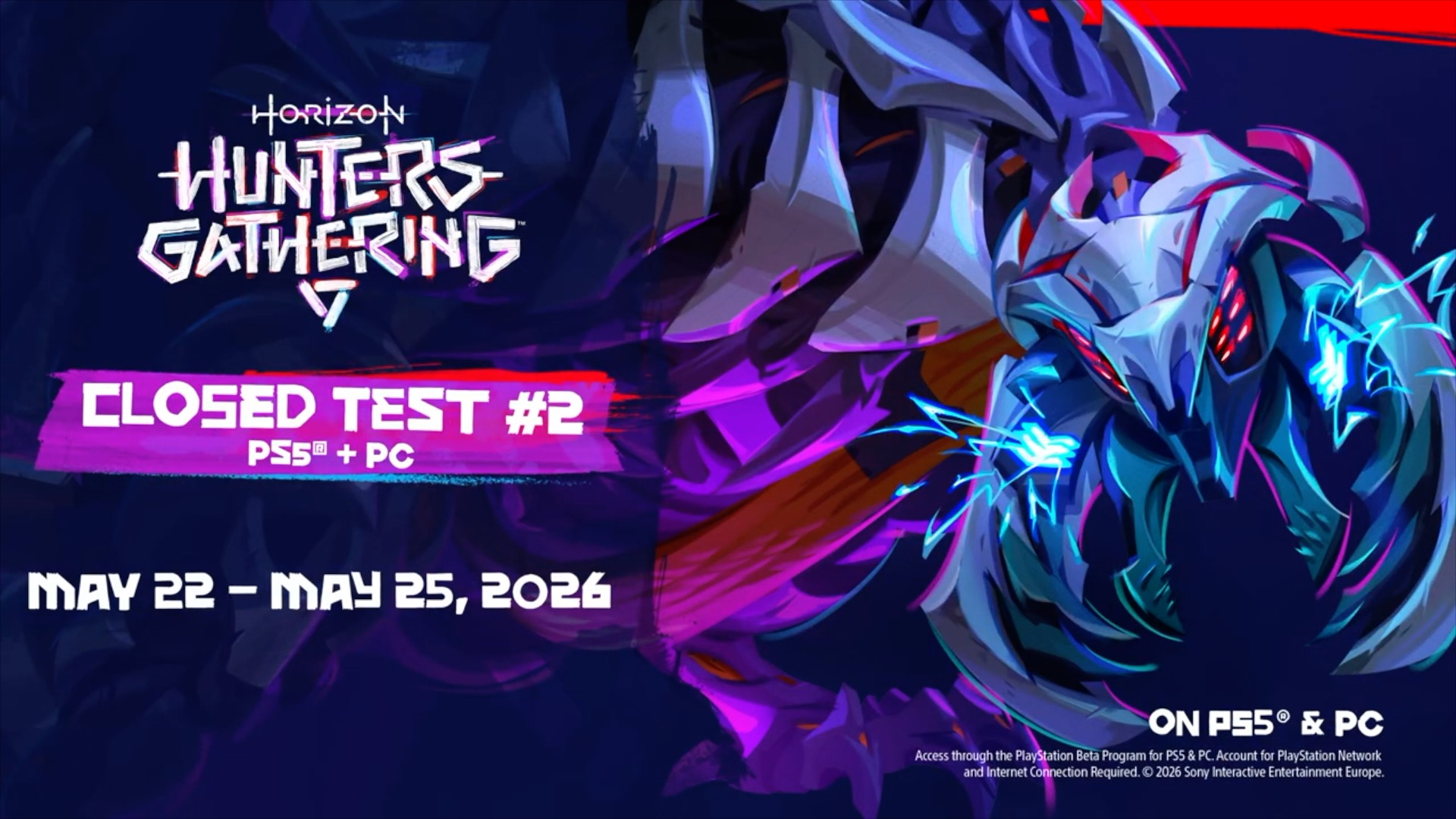 Horizon Hunters Gathering official closed test 2 teaser trailer