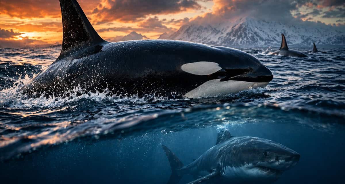 5 ocean predators powerful enough to challenge orcas