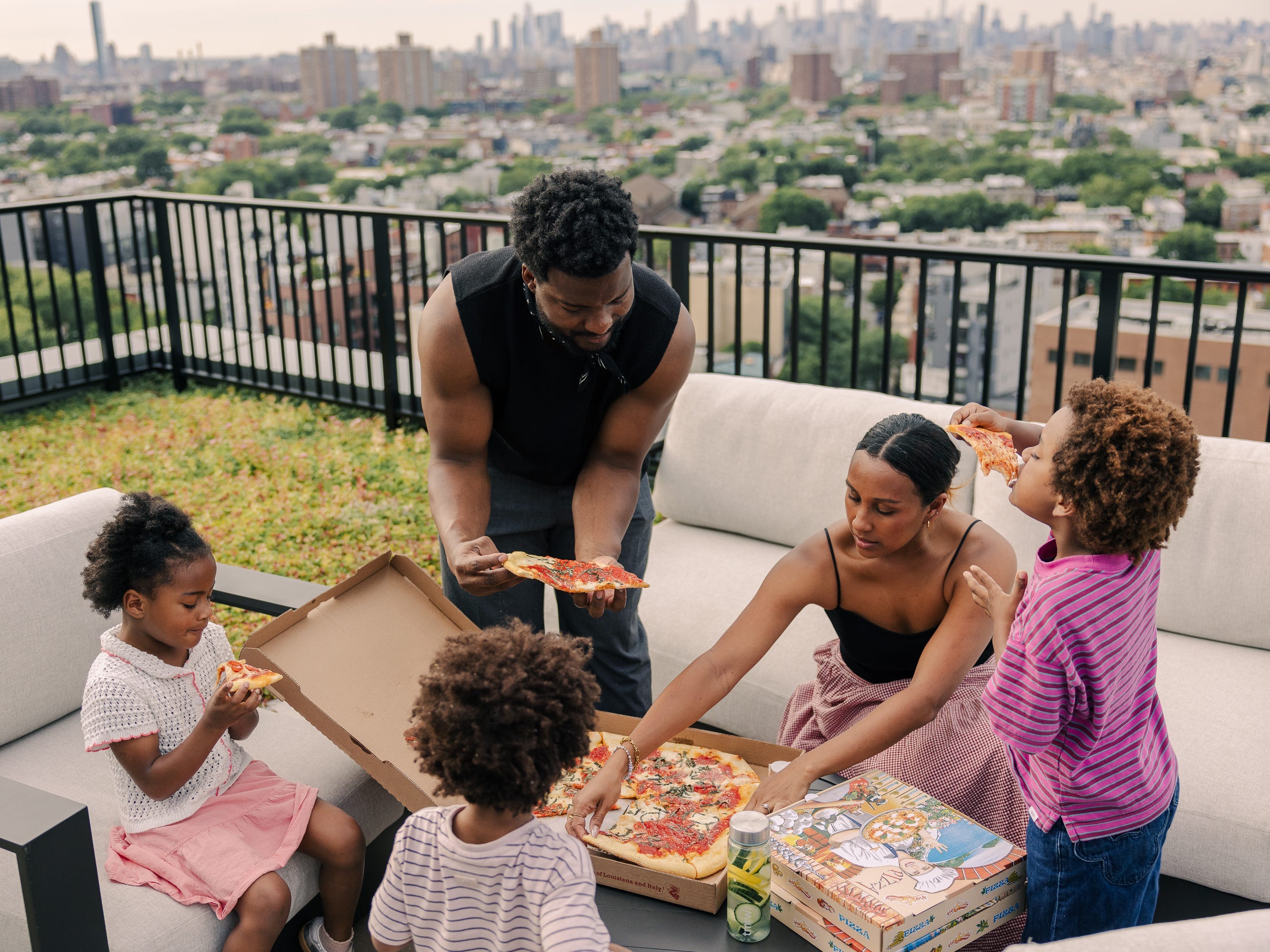 A family of 5 downsized from a Texas home to an NYC apartment. The kids ...