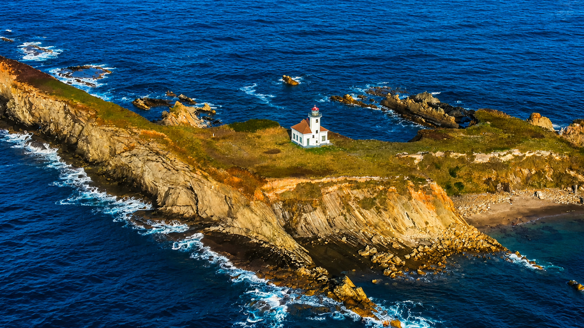 What secrets are connected to this remote coast?