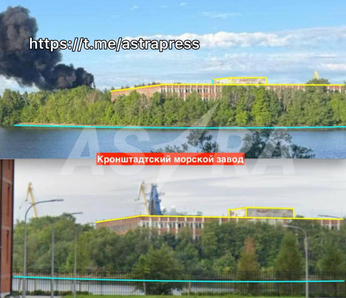 Ukraine strikes Russian naval vessels in key fortress city near St ...
